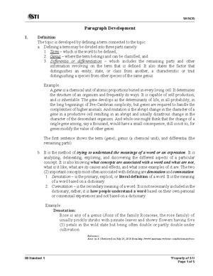 07 Handout 1(2) 2 unlocked - 07 Handout 1 *Property of STI Discourse § Refers to any unit of ...