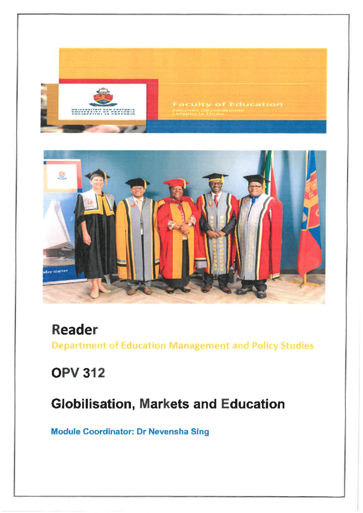 2020 OPV 312 Reader SING - OPV 312 - Studocu