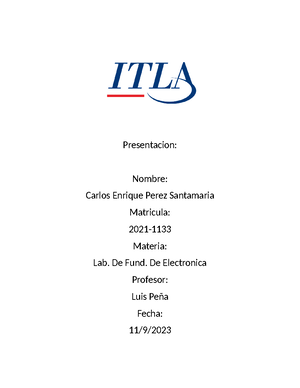 Modem, estándares y protocolos - Instituto Tecnológico de las Américas ...