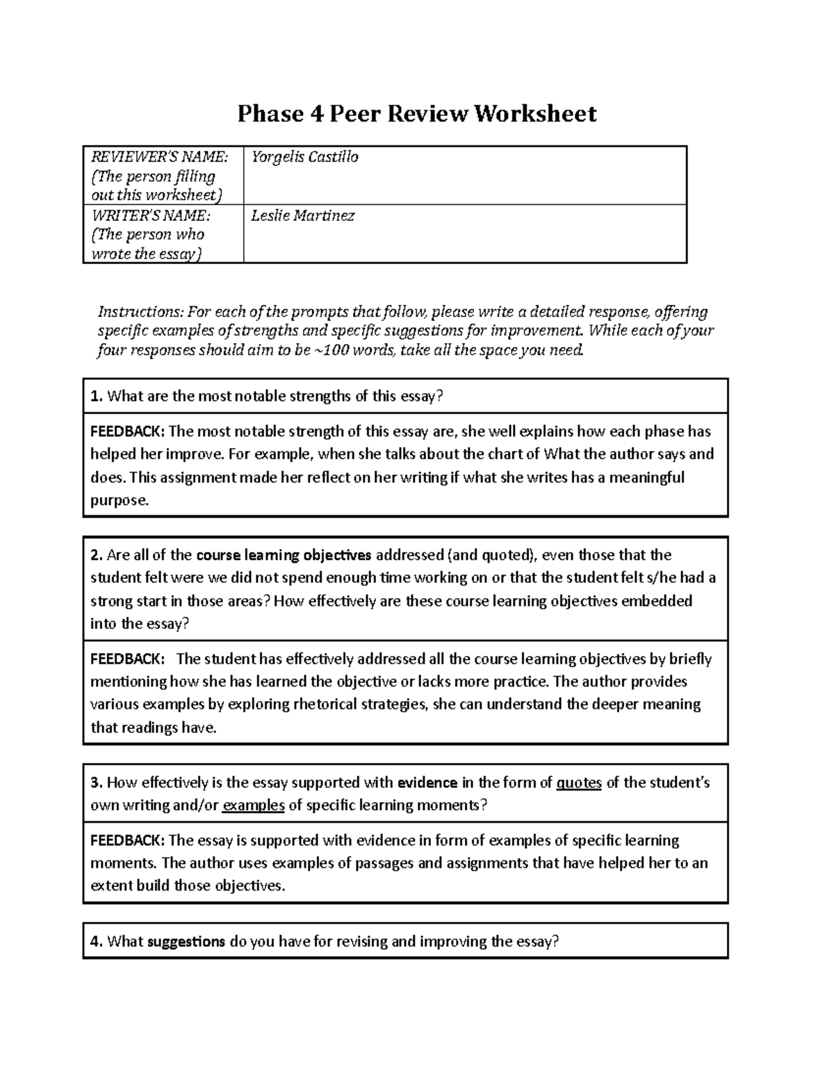 Phase-4-Peer-Review-Worksheet - Phase 4 Peer Review Worksheet REVIEWER ... Phase-4-Peer-Review-Worksheet - Phase 4 Peer Review Worksheet REVIEWER ...
