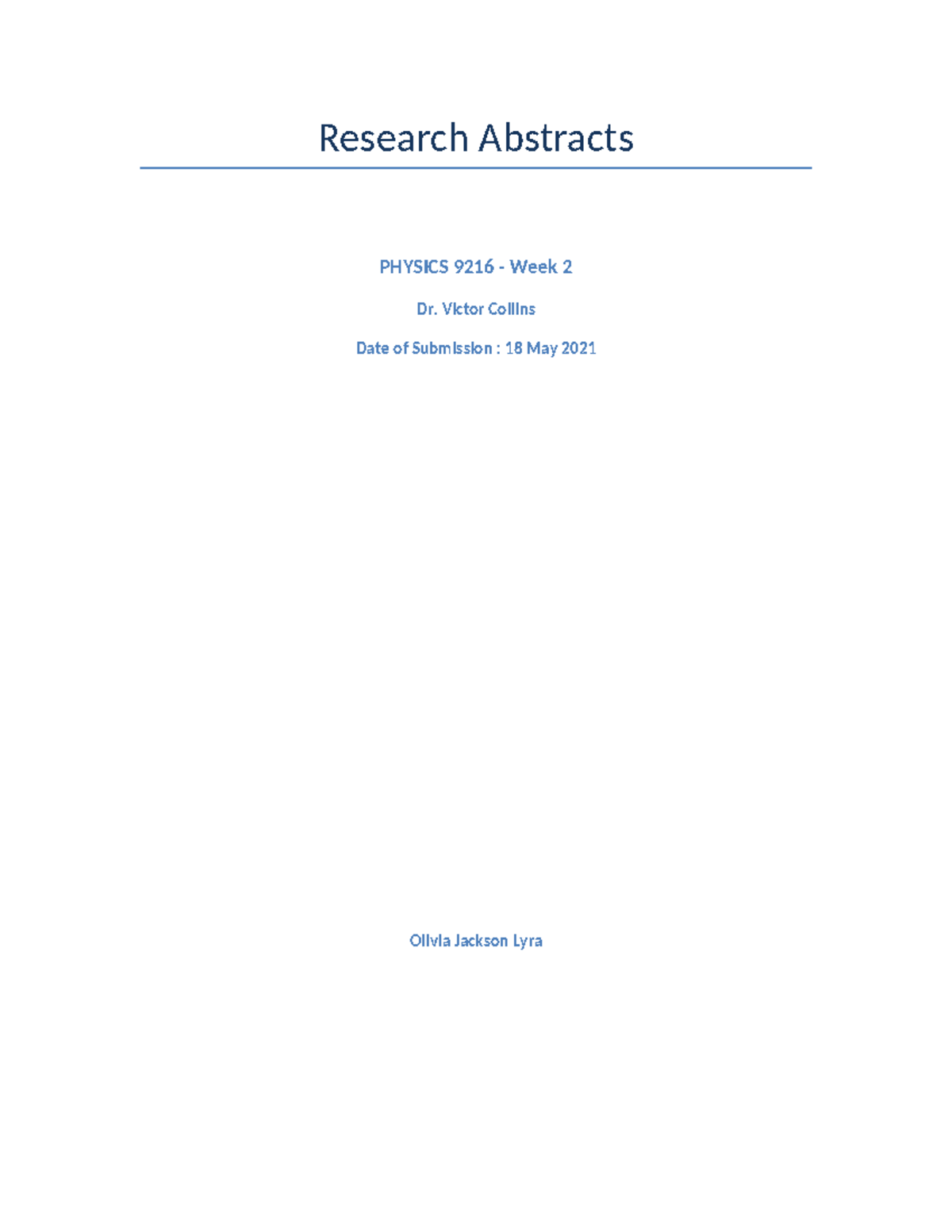 Physics-9216-Research Abstracts - Research Abstracts PHYSICS 9216 ...