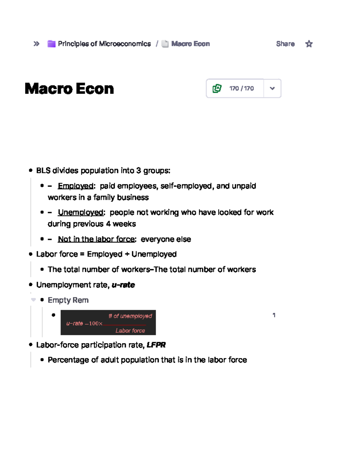 Macro Eeeee 1-7ex - notes - Principles of Microeconomics Macro Econ ...