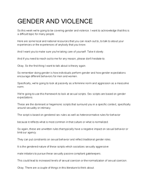 Module 12 Lecture - These notes are specifically about the differences ...