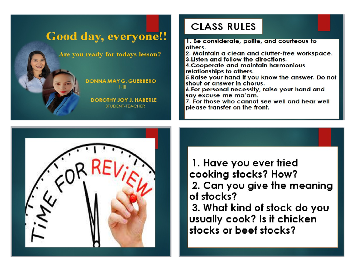 Stock ppt sample demo - Catch Up Friday Session Guide - Studocu