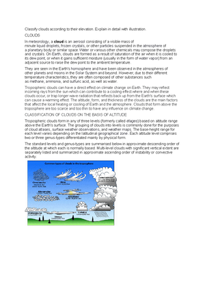ATPL Meteorology - A few notes that helps - How does the height of the ...