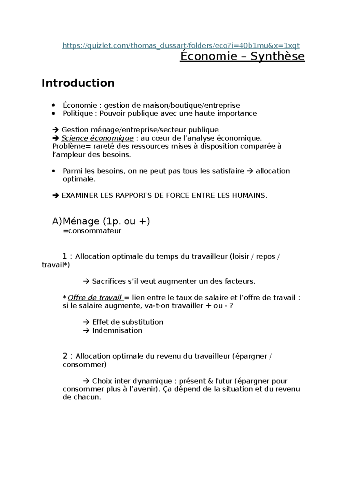 Synthèse éco - quizlet/thomas_dussart/folders/eco?i=40b1mu&x=1xqt ...