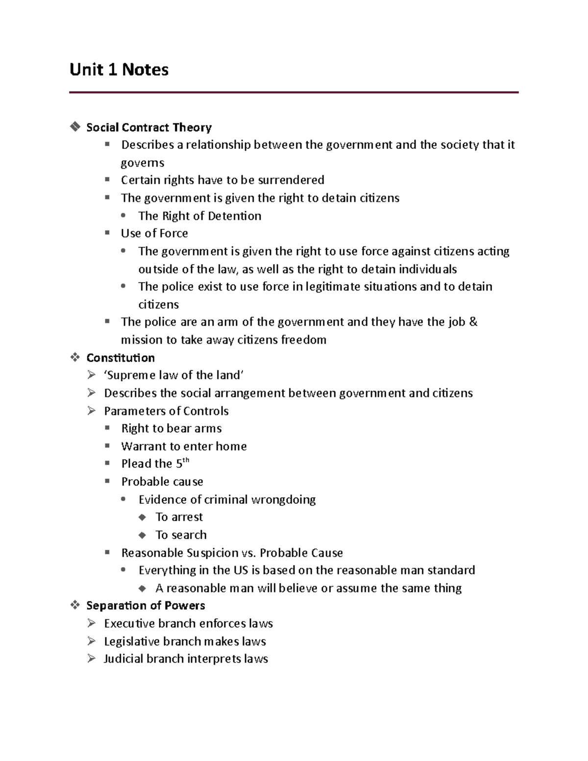 Unit 1 - Lecture notes All Notes for Test 1 - Unit 1 Notes Social ...