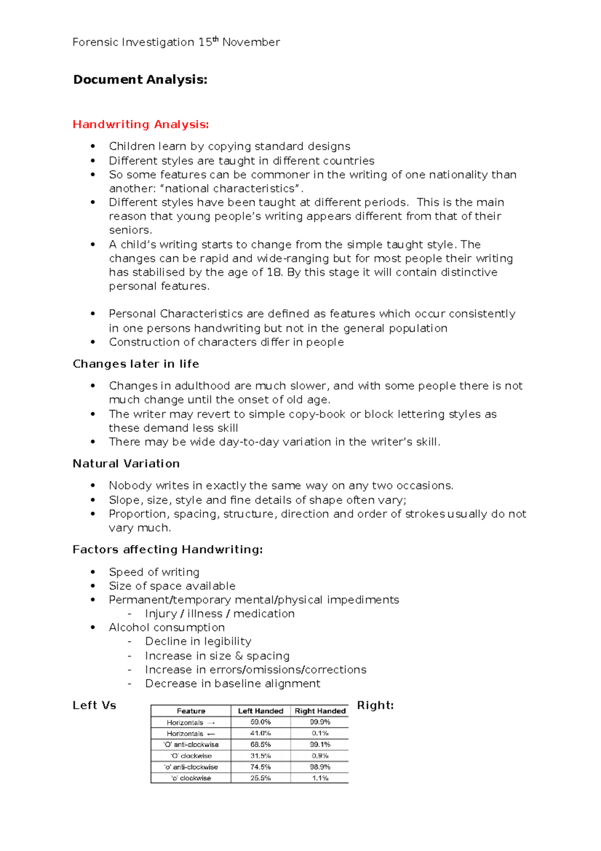 15.11.2019 Document analysis - Document Analysis: Handwriting Analysis ...