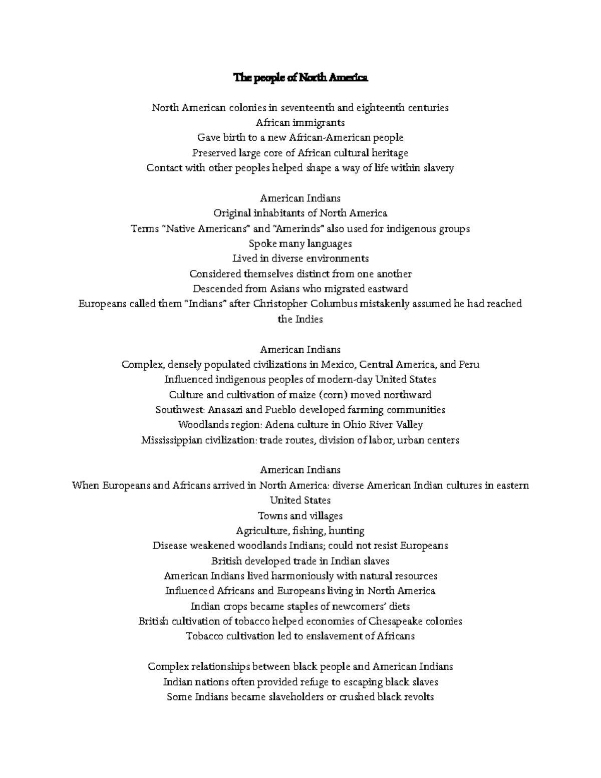 Black People in Colonial north america part 1 - The people of North ...