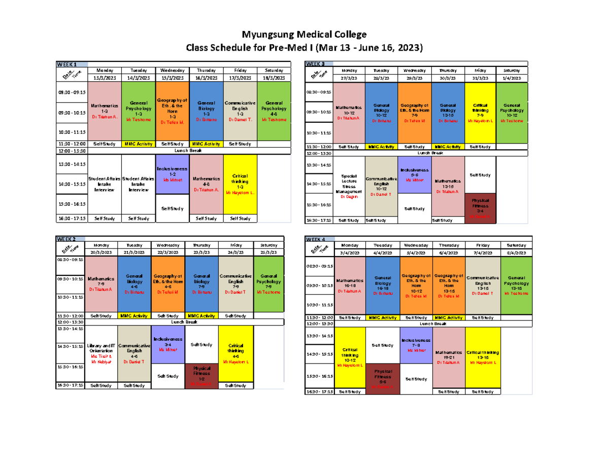 Telegram cloud document 4 5803118042351145221 - Class Schedule for Pre ...