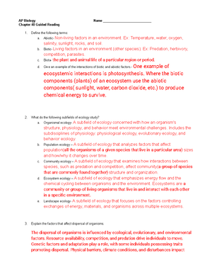 Chapter 43 Active Reading Guide - Name ...
