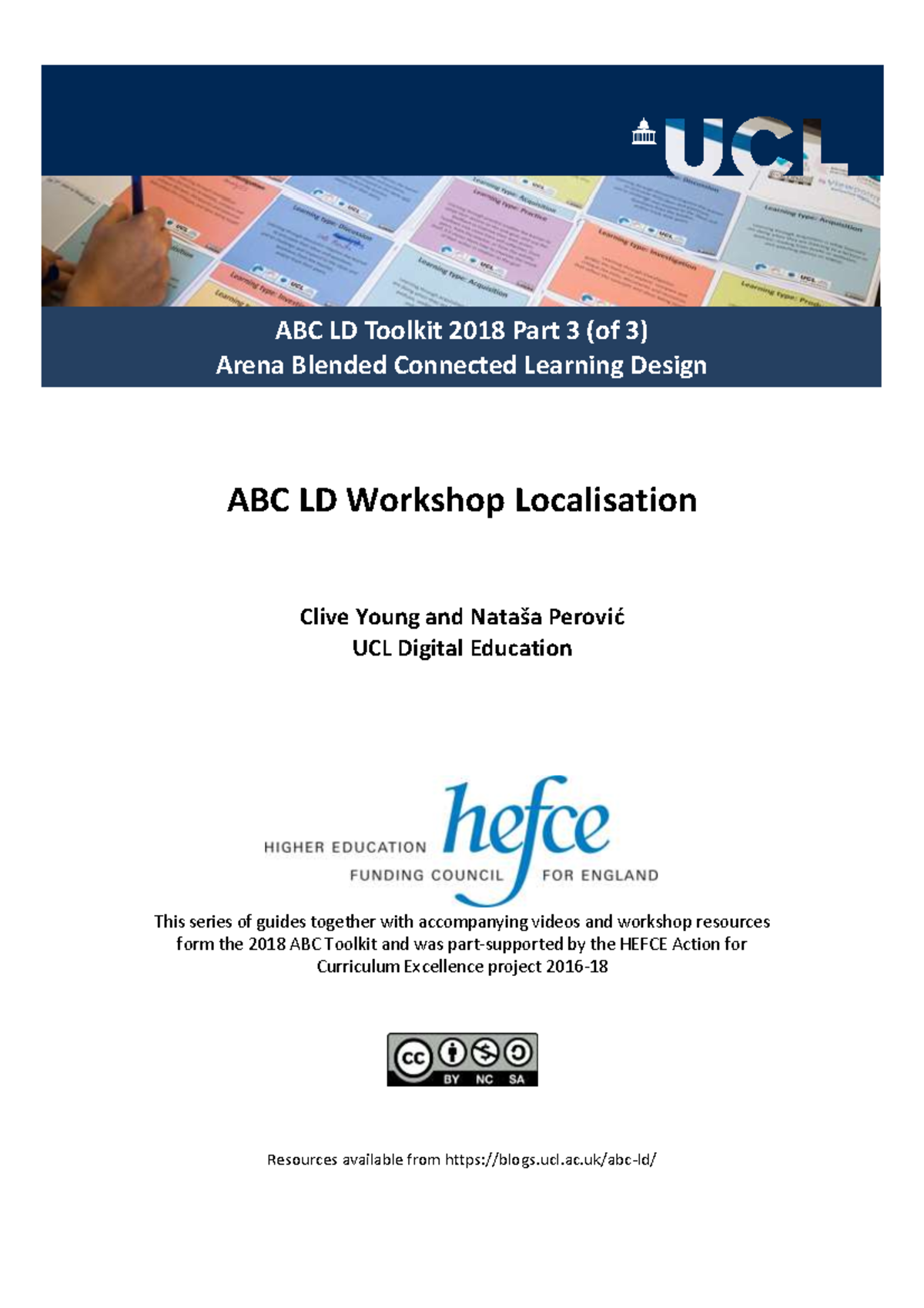 ABC LD-Toolkit-Local - Tool kit guides TK00 Quick Guide ABC LD Workshop ...