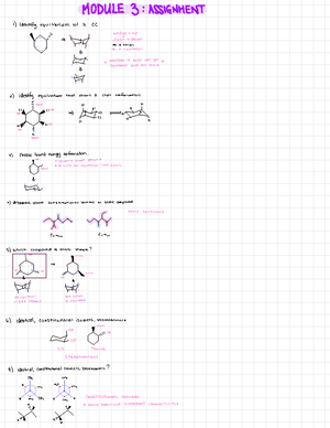 Orgo study notes - 09/11/23 module 1- anatomy of organic molecules ...