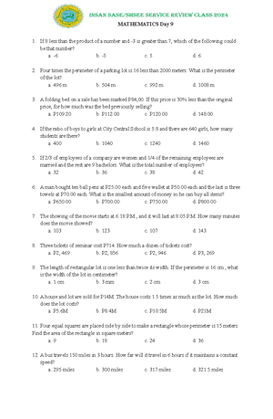Math106-Module-3 - Number theory - Math 106: Elementary Number Theory ...