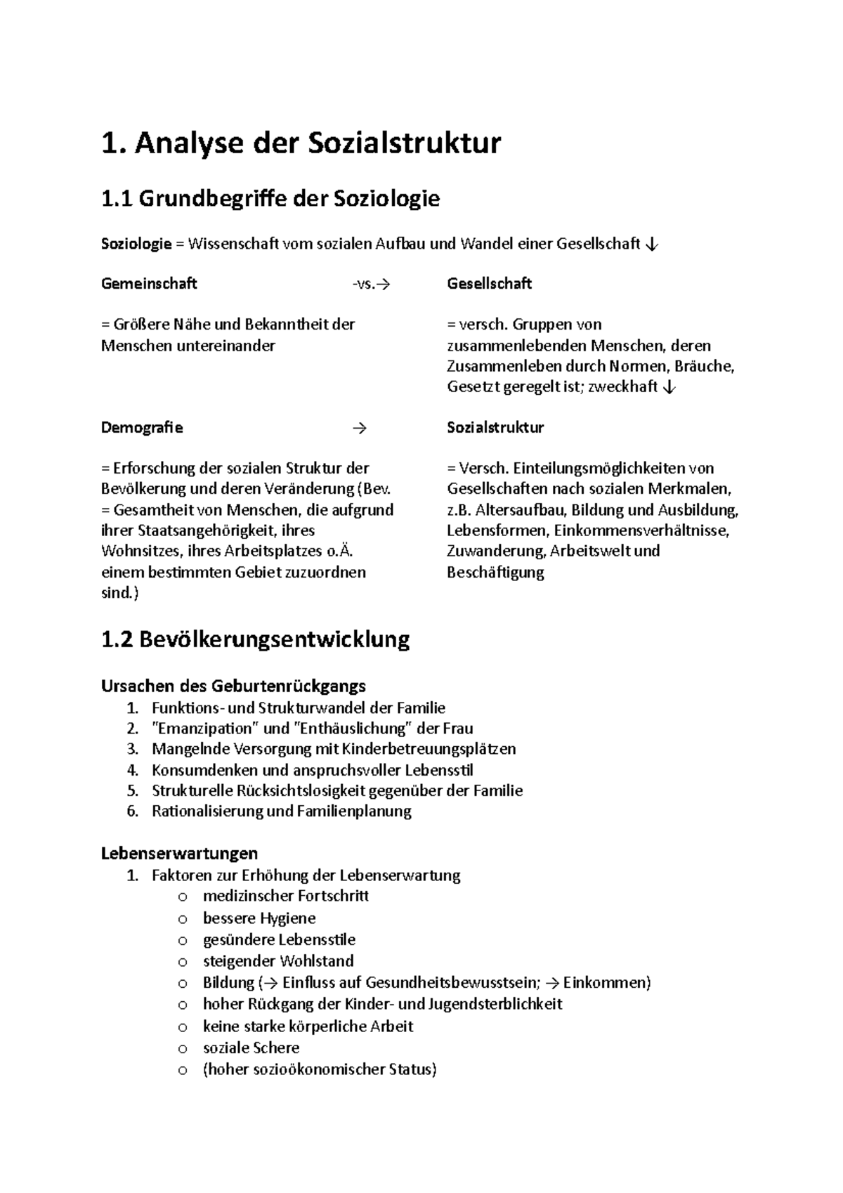 Sozialkunde Klausur 11/2 - Sozialwissenschaften - H.I.S. - Studocu