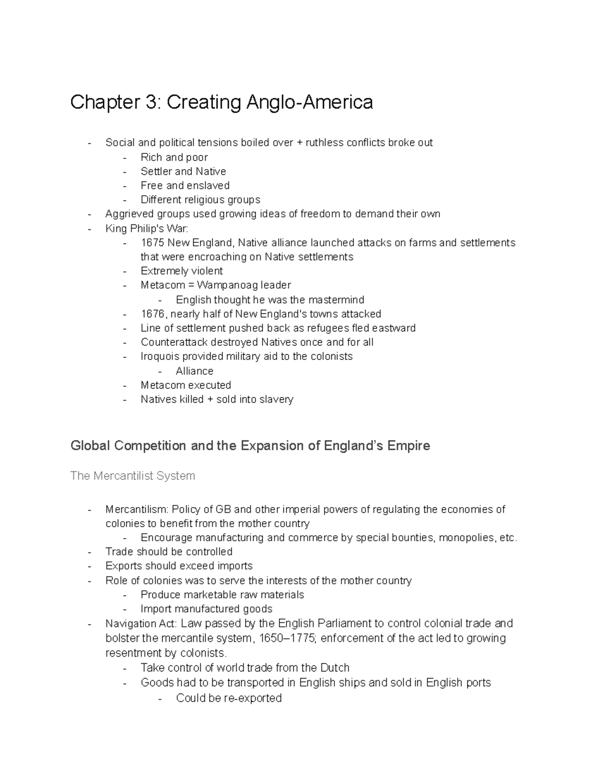 Apush Period 2 Ch. 3 - Chapter 3: Creating Social and political ...