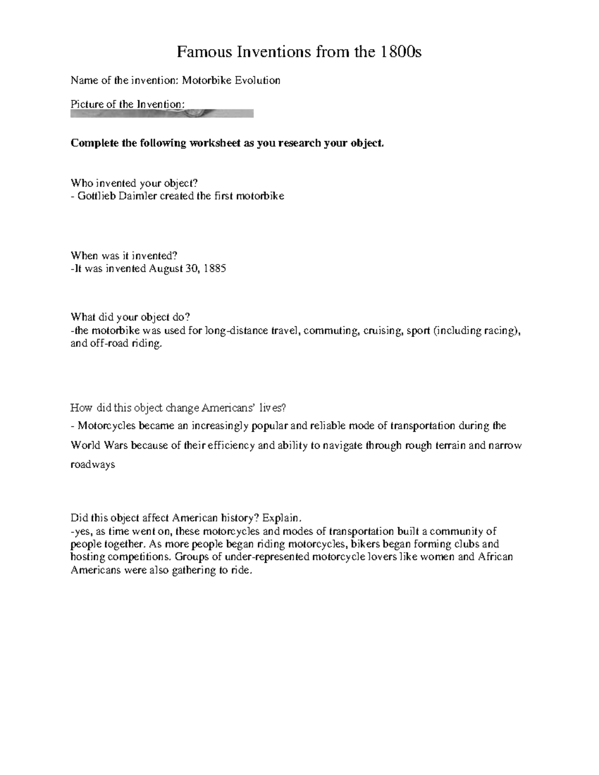 Invention Write up - ;.,LOKM8I6J7UG4T5FRDES - Famous Inventions from ...