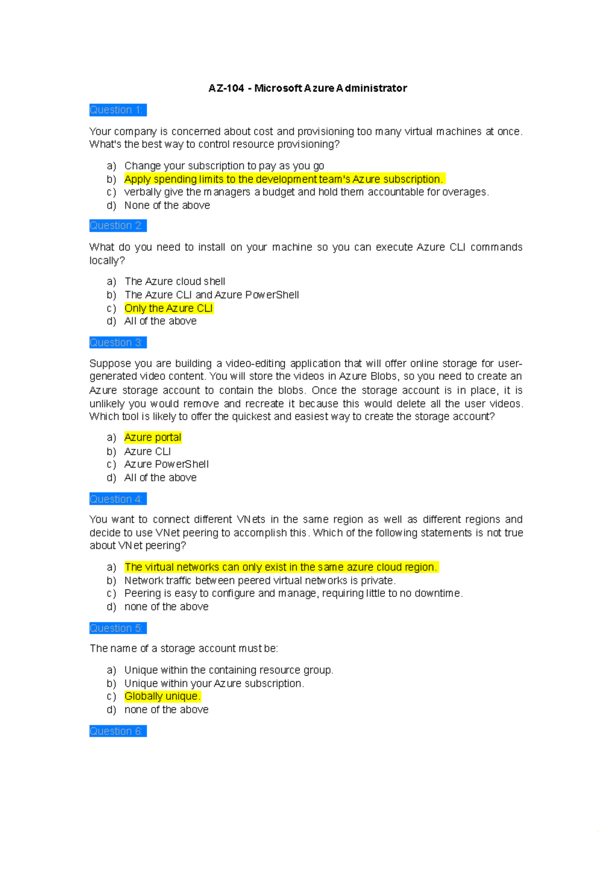 Azure-administrator-associate-practice-questions compress - AZ-104 ...