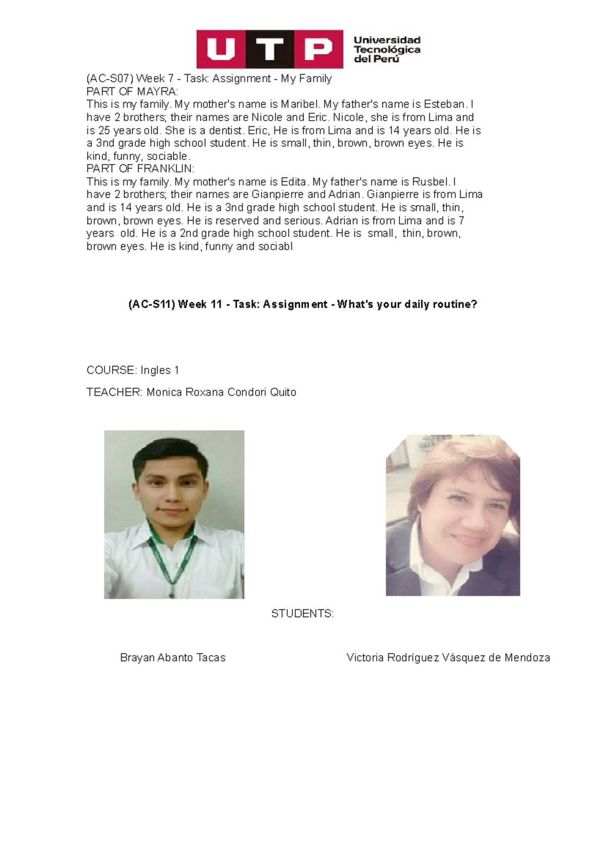 S11-Victoria Rodriguéz,Brayan Abanto - (AC-S07) Week 7 - Task ...