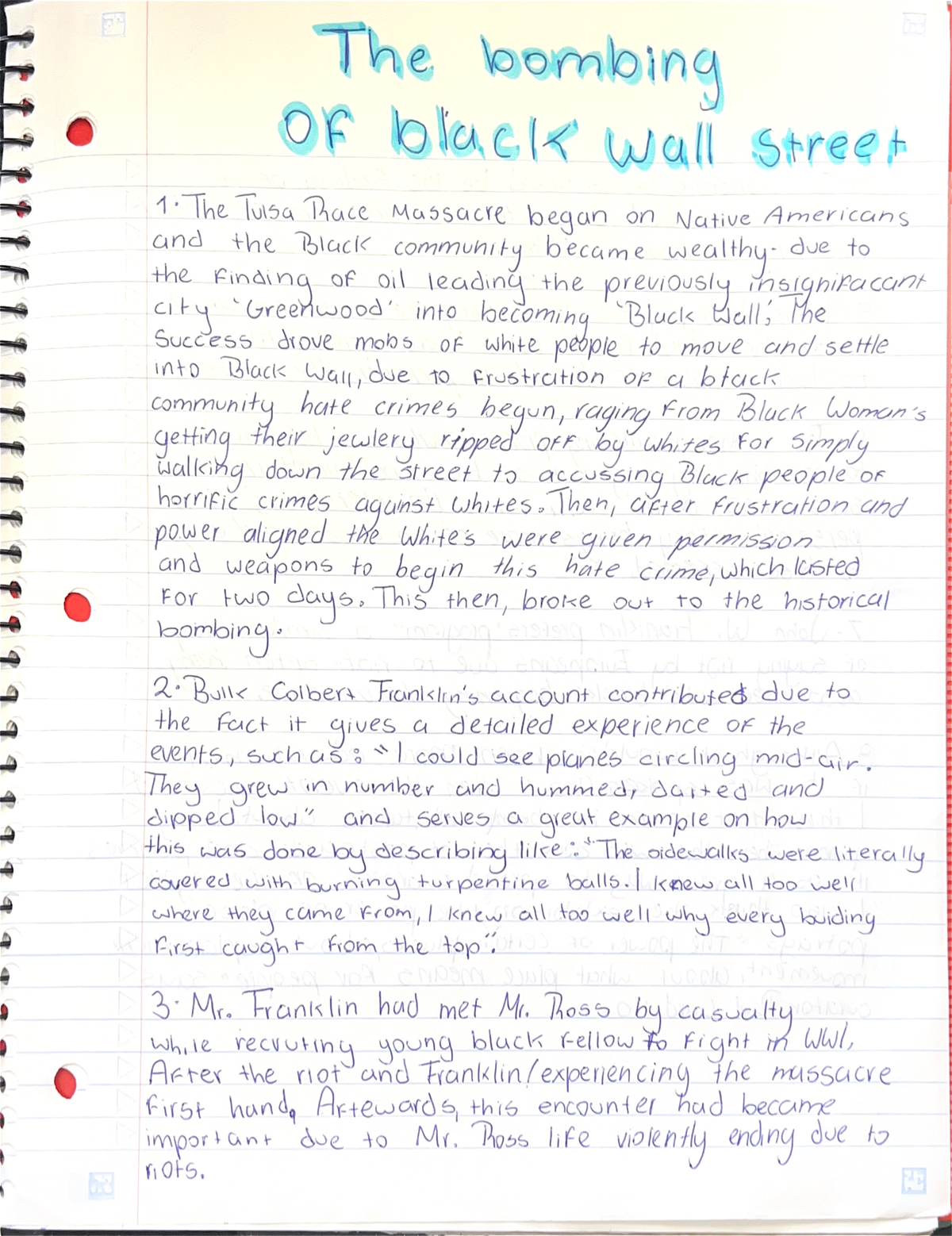 The Tulsa Race Massacre: The Bombing of Black Wall Street - 5 The ...