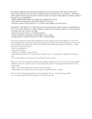 Infection Control Lesson 2 Test - Infection Control: Lesson 2 Post-Test ...