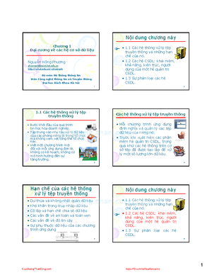 MDX - cơ sở dữ liệu nâng cao - TUTORIAL: Introduction to ...