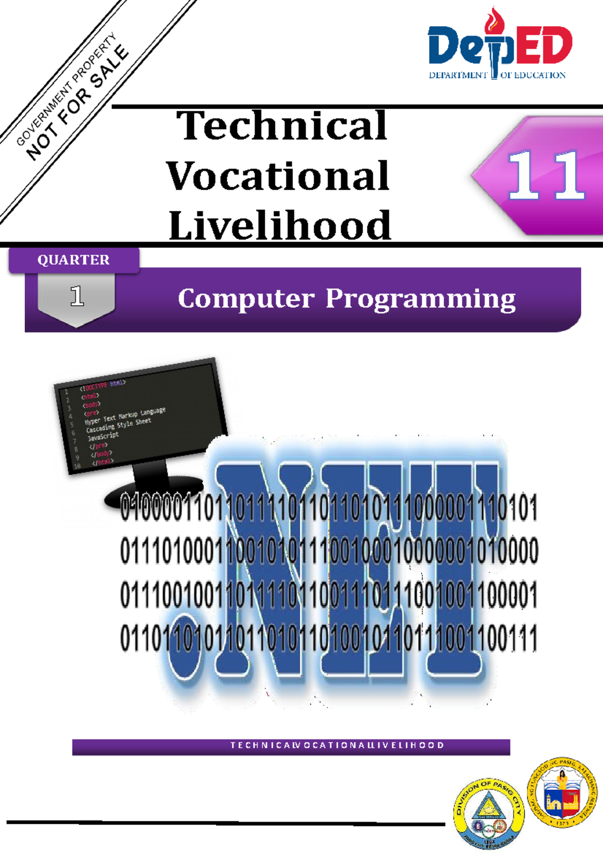 TVL Comprog 11 Q1 M2 - ICT MODULE - T E C H N I C A LV O C A T I O N A ...