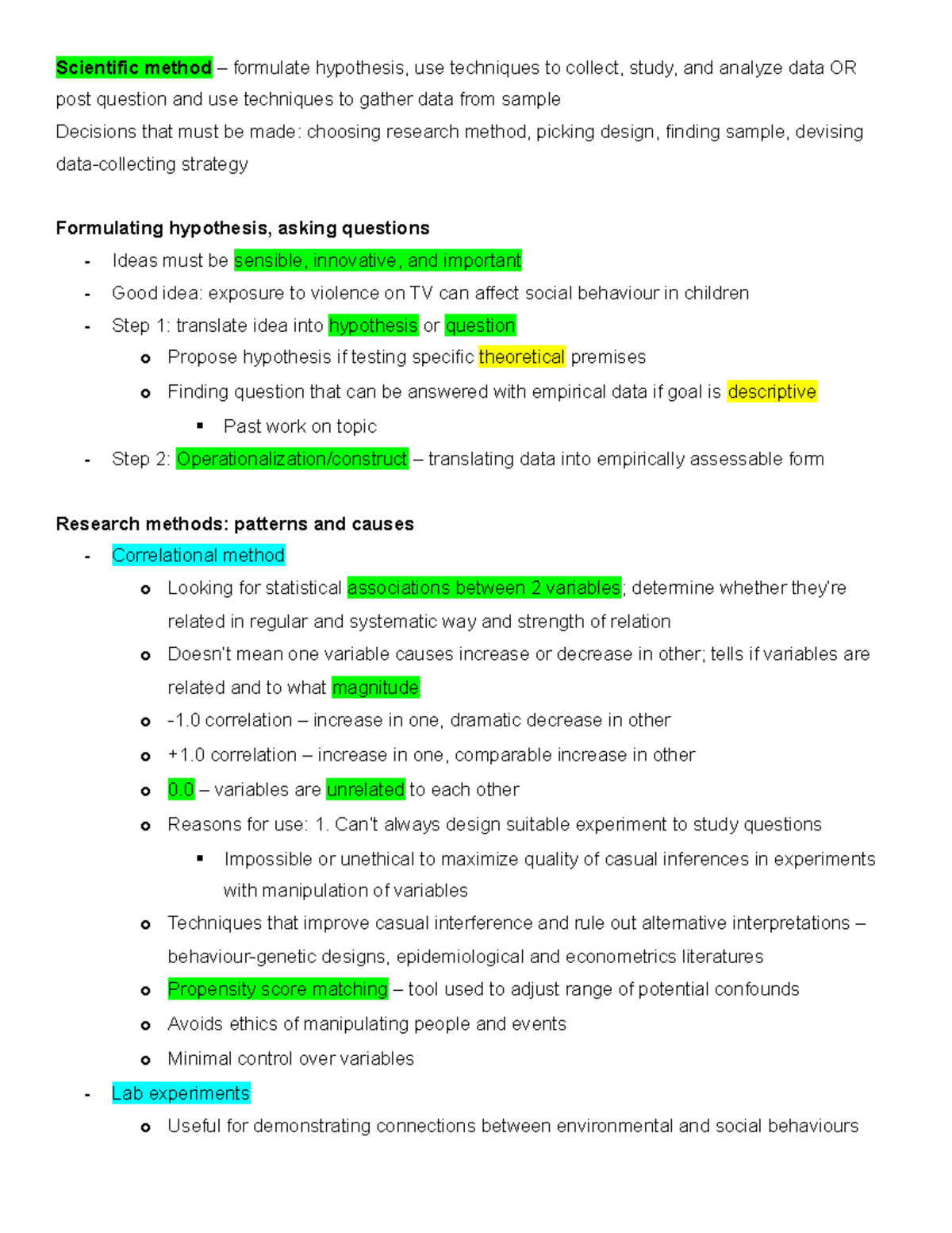 Scientific Method and Research Techniques in Social Science - Studocu