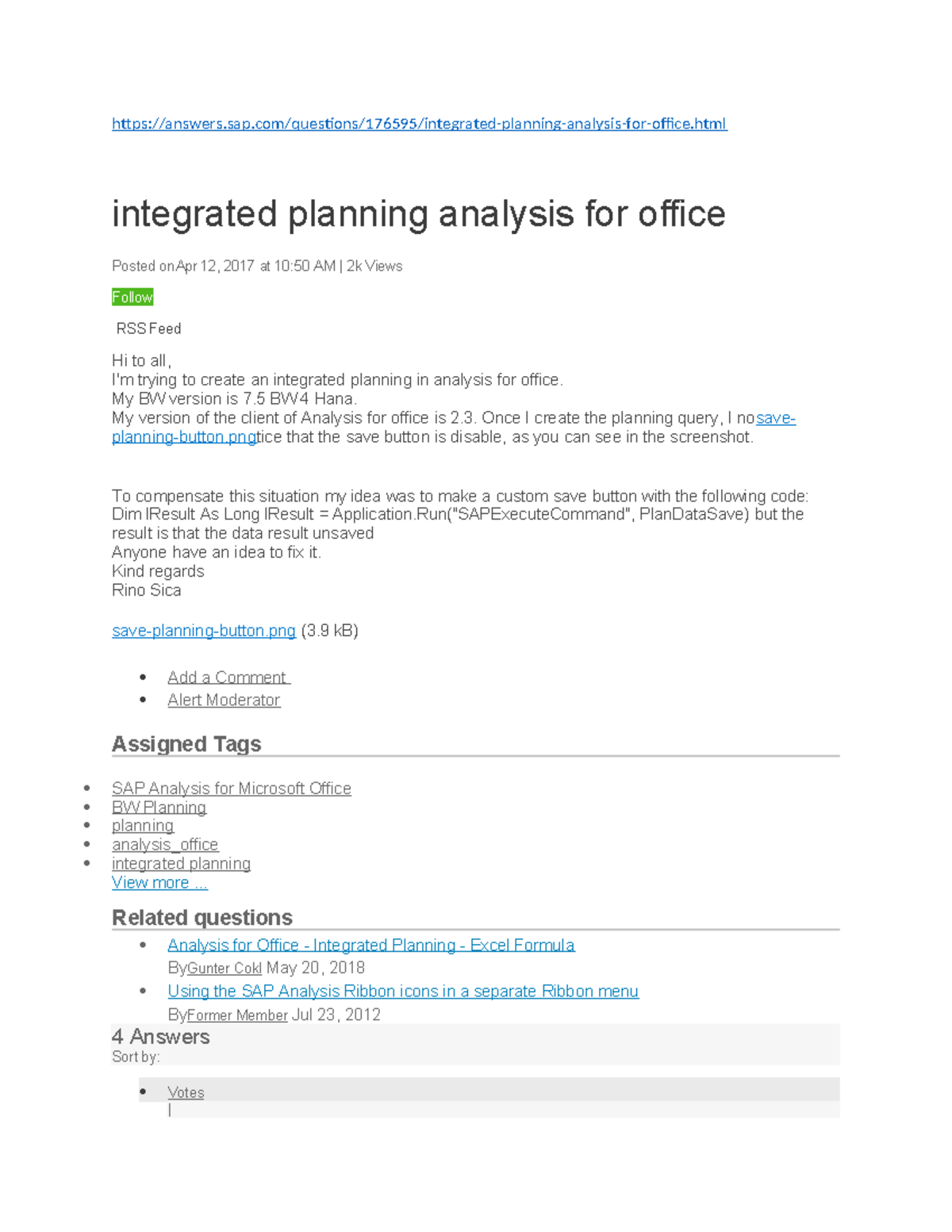How to enable save button in PLanning application - - Studocu