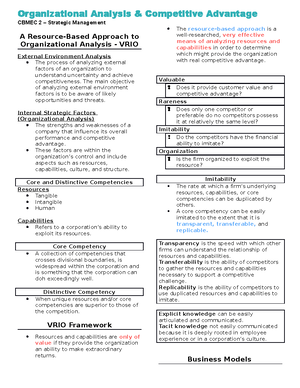 Organization and Management Q2 Week 1 - 11 Organization and Management ...