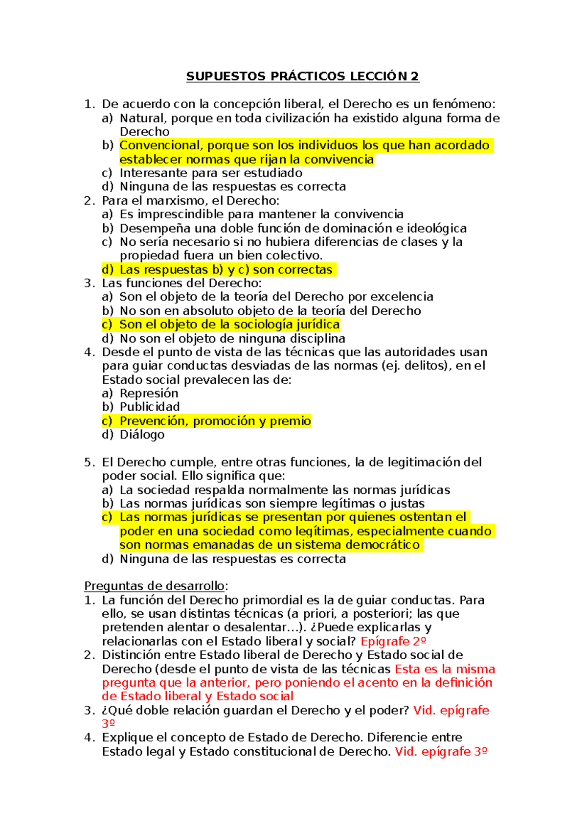 Corrección Supuestos Prácticos Lección 2 - SUPUESTOS PRÁCTICOS LECCIÓN ...