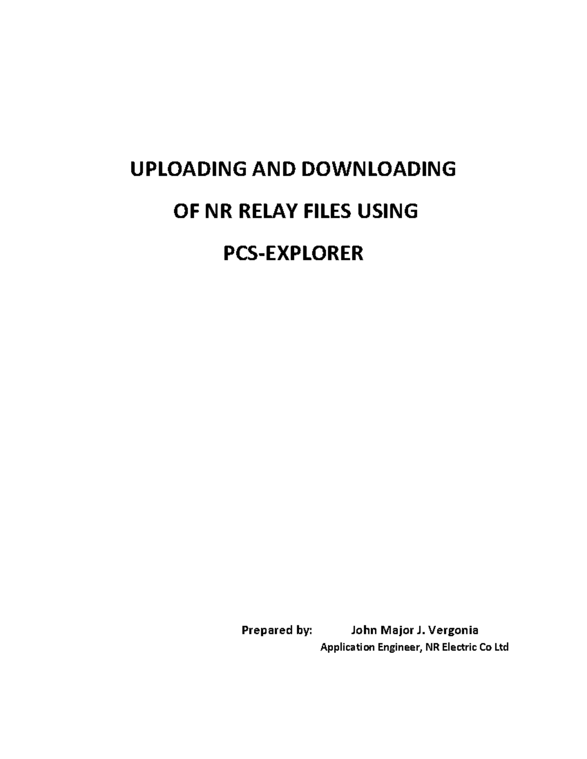 Config-upload-and-download-pcs-explorer compress - UPLOADING AND DOWNLOADING OF NR RELAY FILES ...