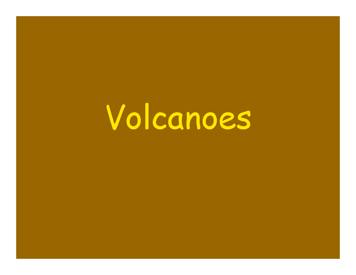 46 volcano - ako ay pogi - VolcanoesVolcanoes The cause of it allThe ...