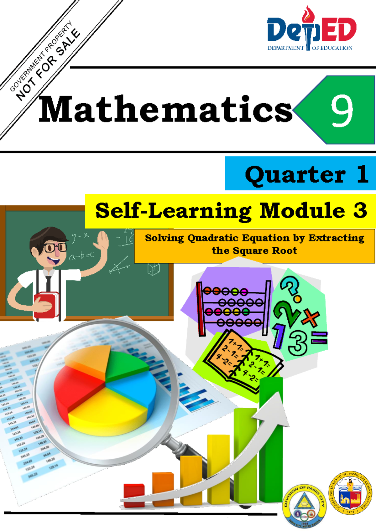 Math 9-Q1-M3 - mjggfvb - 9 Mathematics Quarter 1 Self-Learning Module 3 ...