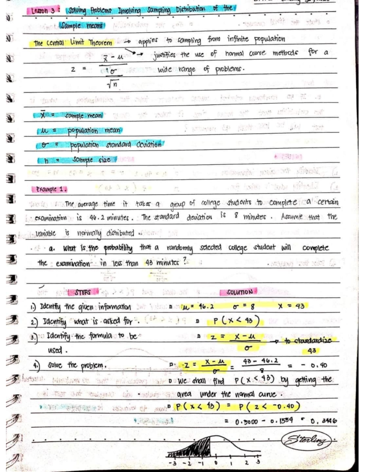 COLLEGE STUDENT — STATISTICS AND PROBABILITY - STRUCTURE - Studocu