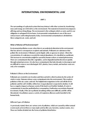 Common law remedies for the environmental protection - Common law ...