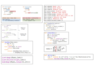 CS1010E Cheat Sheet PE2 - MATRIX MULTIPLICATION def matMul(m1, m2): r1 = len(m1) c1 = len(m1[0 ...