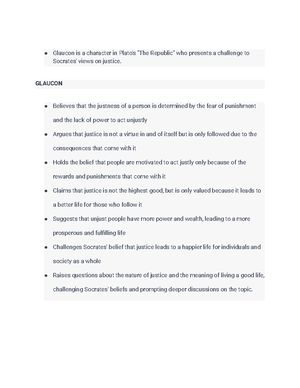 POSC 007-Plato's Republic Intro Notes - Written in 375 bce Some ...