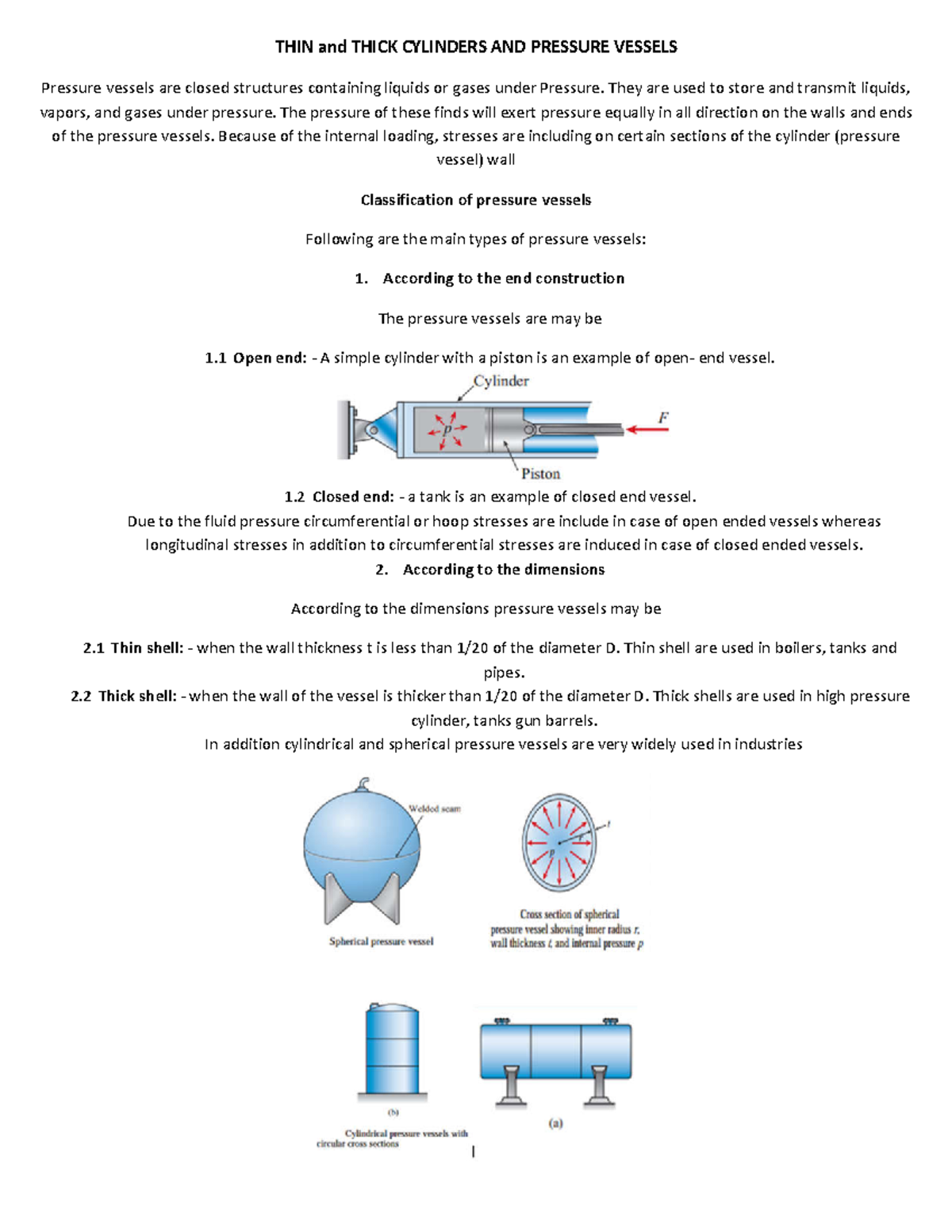 Chapter-5 - Lecture - THIN and THICK CYLINDERS AND PRESSURE VESSELS ...