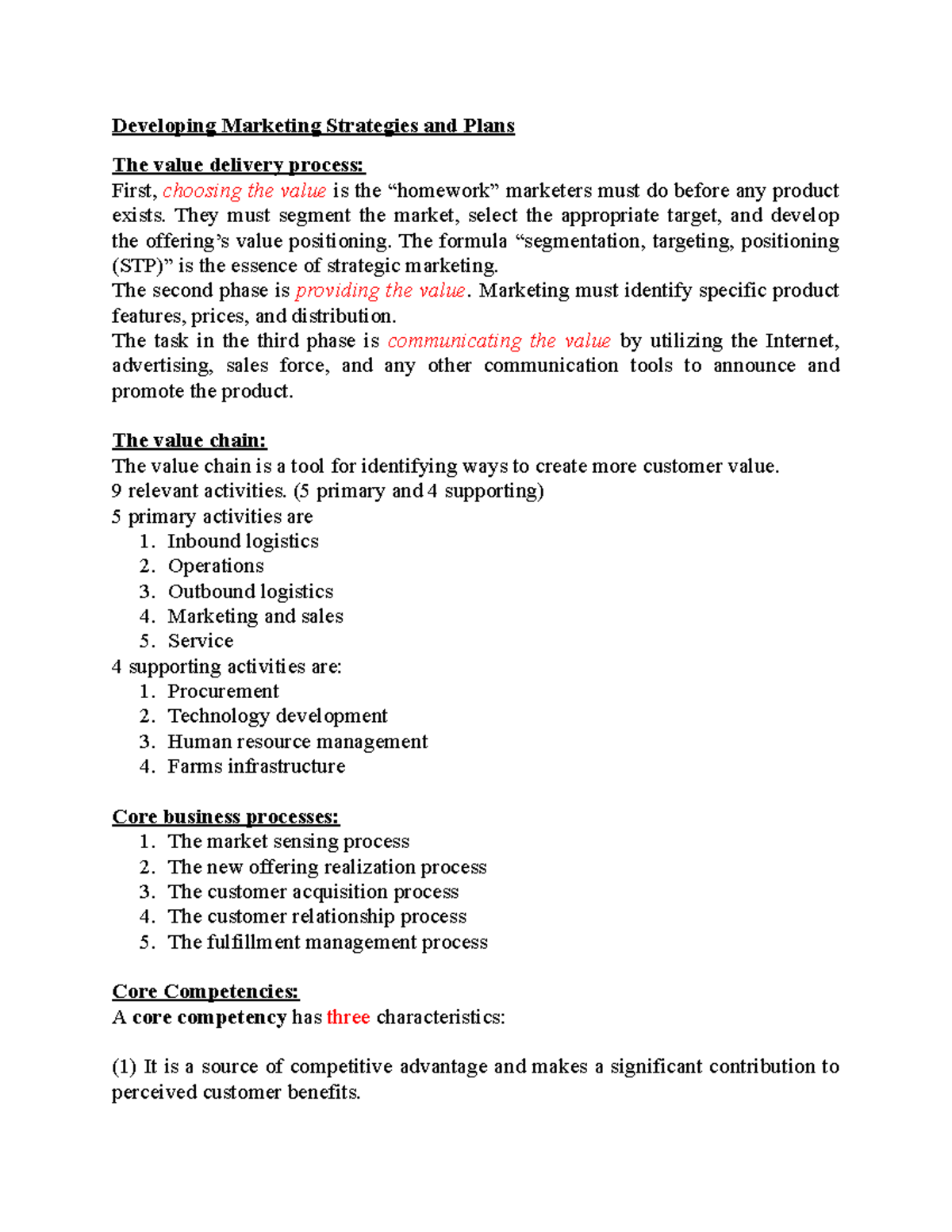 Developing Marketing Strategies And Plans Developing Marketing developing-marketing-strategies-and-plans-developing-marketing