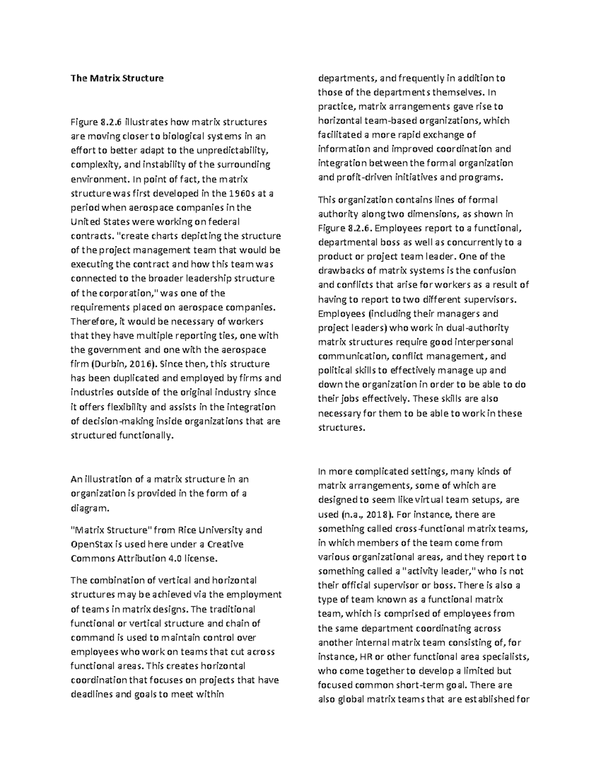 The Matrix Structure - The professor's name is Mr. Henry Palacio. This ...