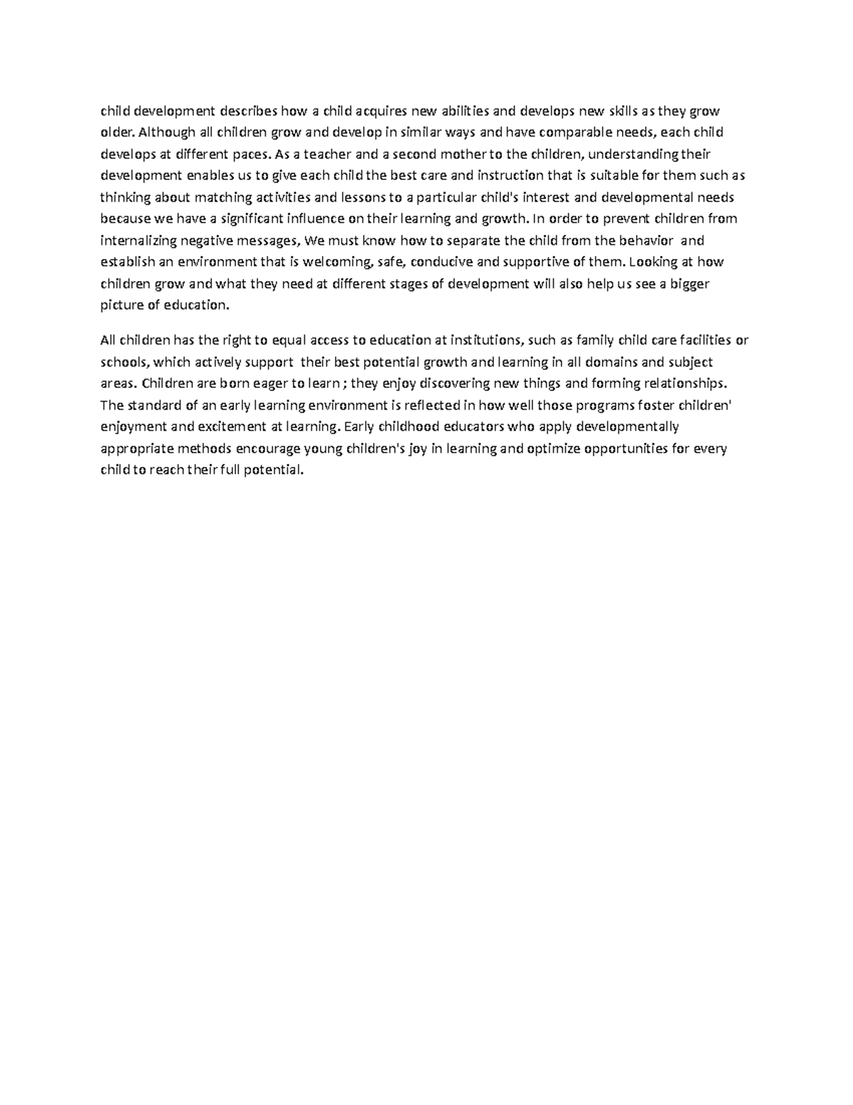 Child developme-WPS Office - child development describes how a child ...