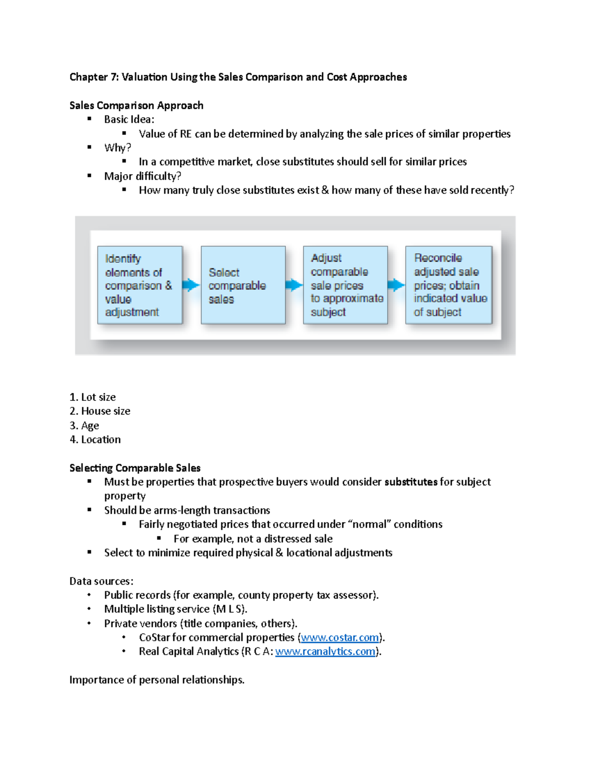 FIN351 Lecture 8 (1:2) - Chapter 7: Valuation Using the Sales ...