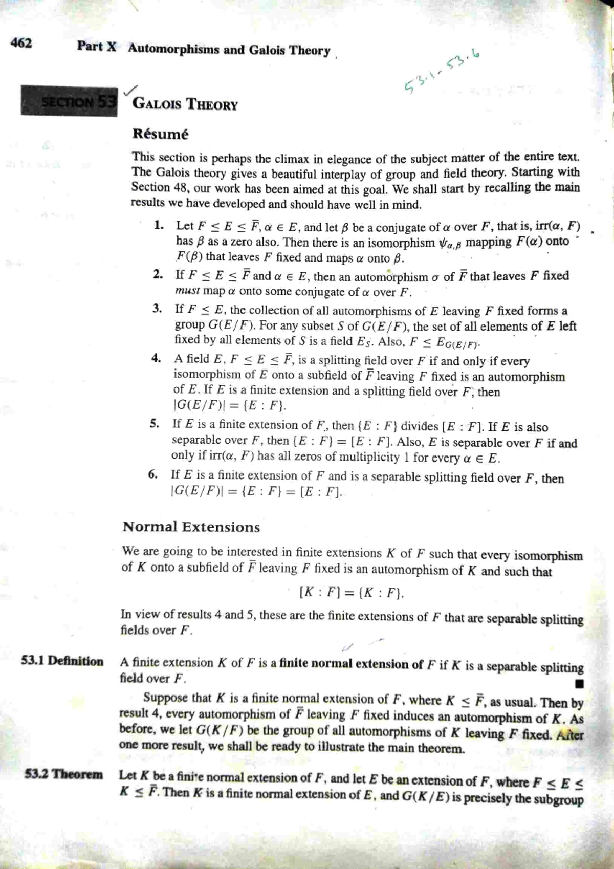 Sec 53 - Abstract algebra section 53 on test - M.Sc.Mathematics - Studocu