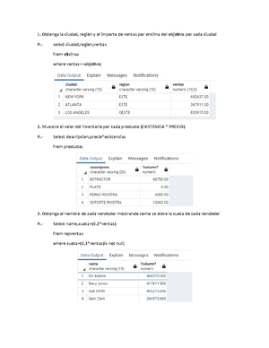 Tarea Base de datos agosto - Warning: TT: undefined function: 32 Warning: TT: undefined function ...