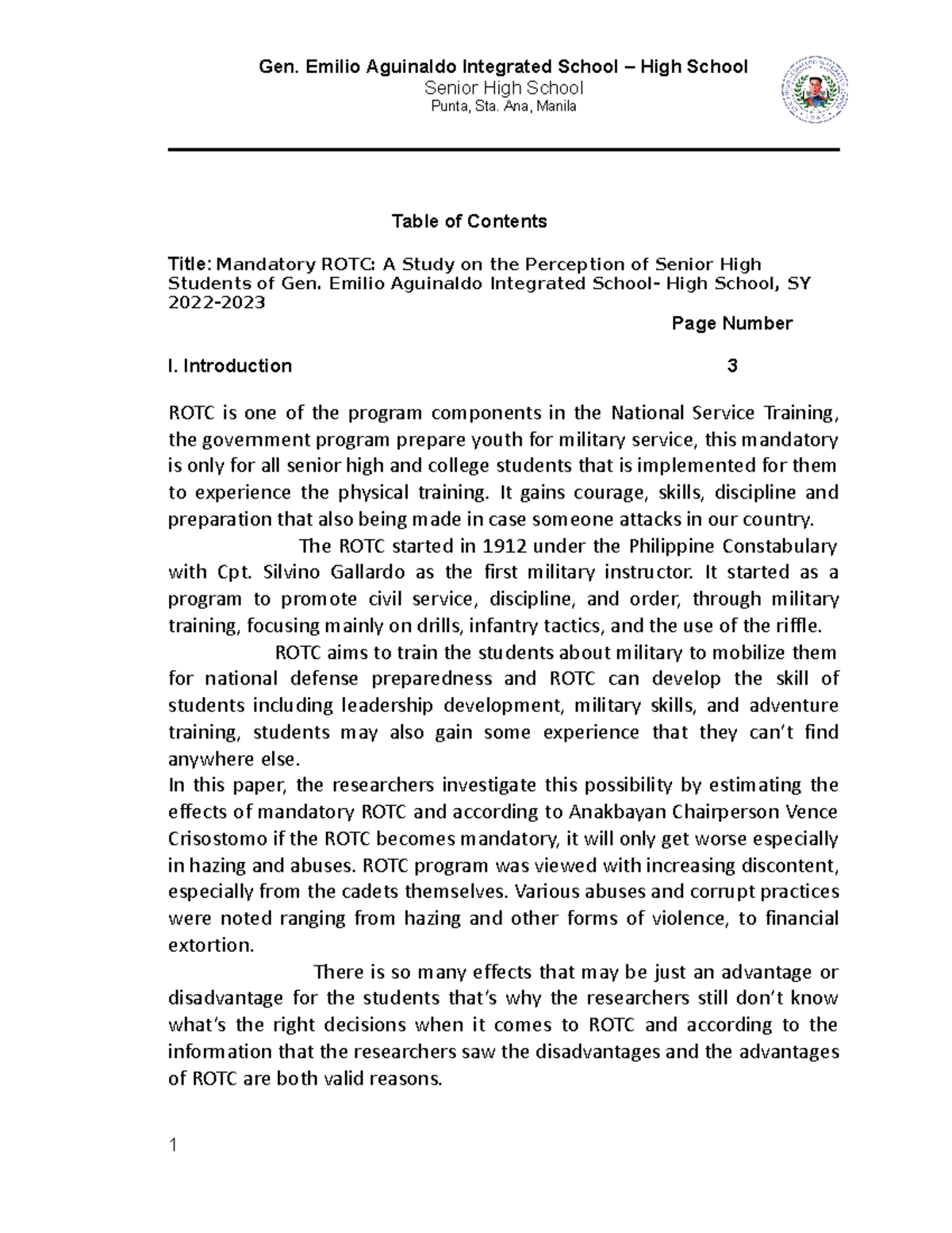 Research-Paper-Body-Template - Gen. Emilio Aguinaldo Integrated School ...