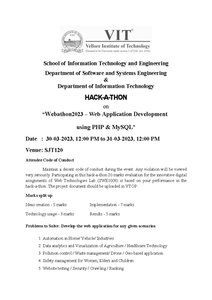 webtech-assignment - Digital Assignment I Suhani Malik 21BCE Write any 3 questions (Q5 mandatory ...