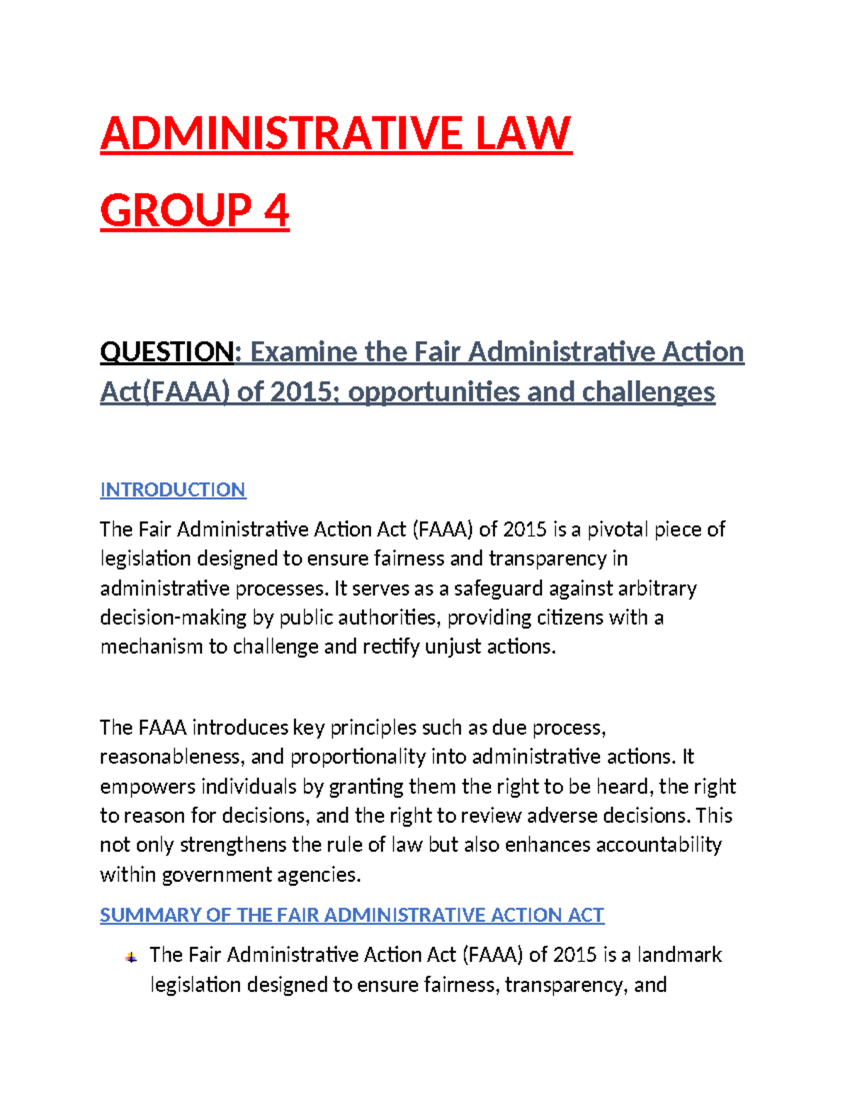Admin LAW Group WORK - FOR YOUR REVISON - ADMINISTRATIVE LAW GROUP 4 ...