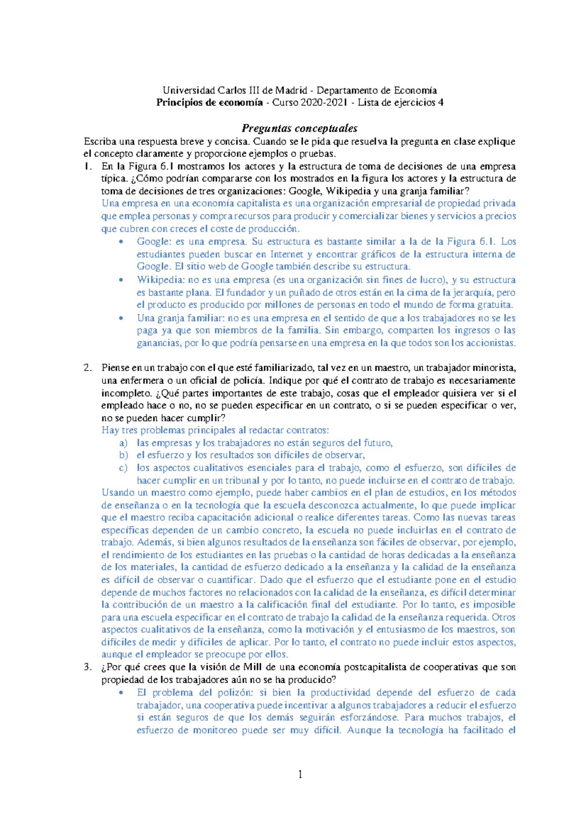 Principles Problem Set 4 Sol 20-21 v2 Esp - Universidad Carlos III de Madrid - Departamento de ...
