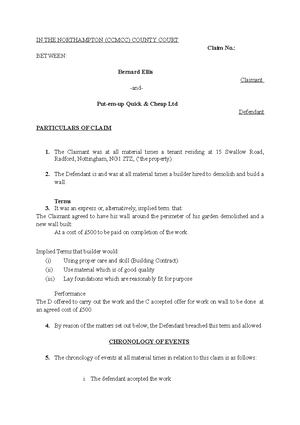 Form N265-Eng - Disclosure Application N265 - In the Claim No. Date ...